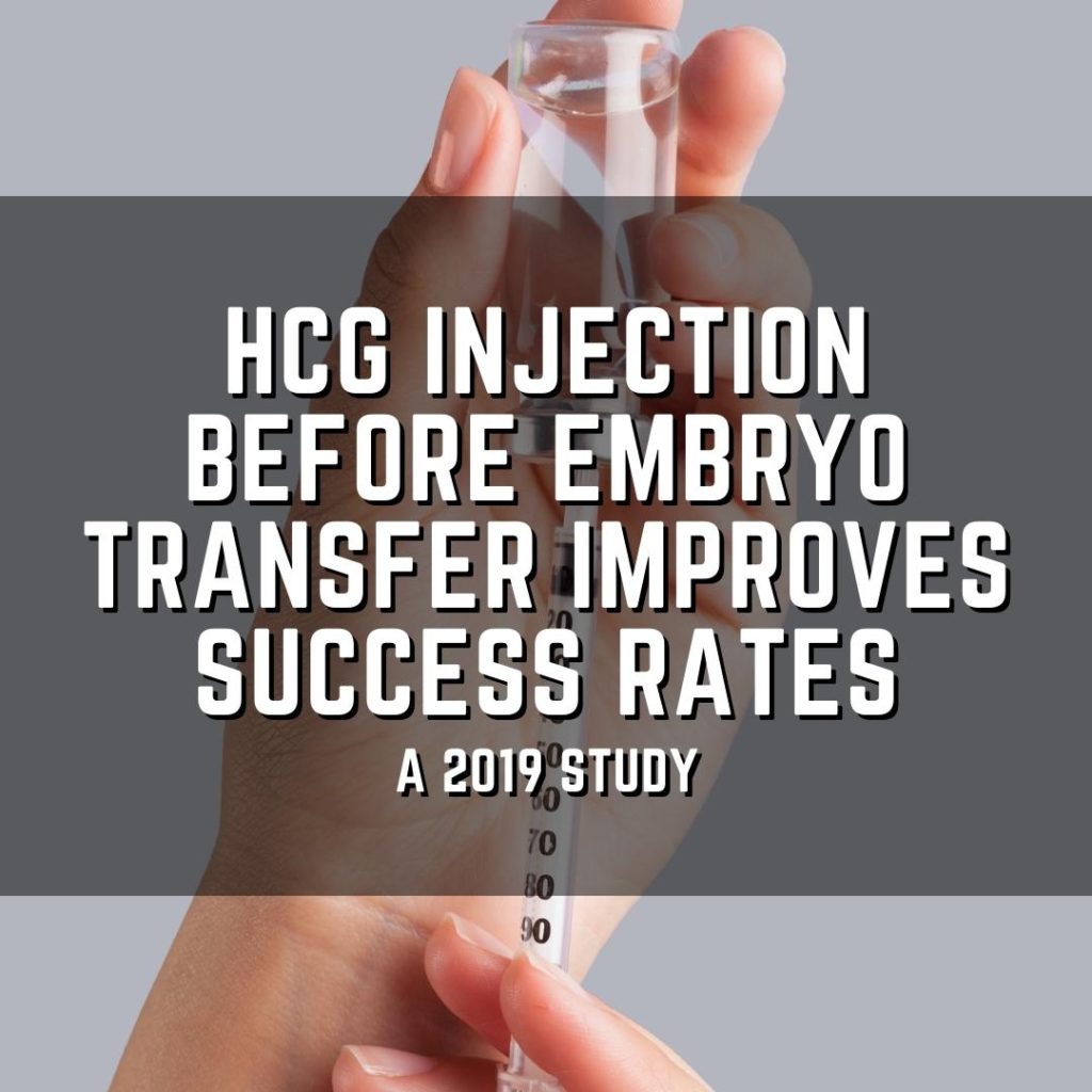 hCG injection before embryo transfer improves success rates | Remembryo