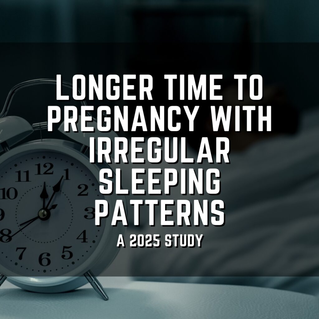 Longer time to pregnancy with irregular sleeping patterns | Remembryo